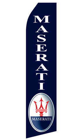 Maserati Logo - New York Banner Stands