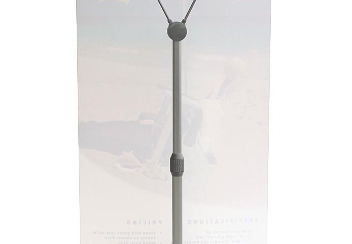 Zephyr Outdoor Banner Stand 3 ft. x 5 ft. - Single-Sided Graphic Only