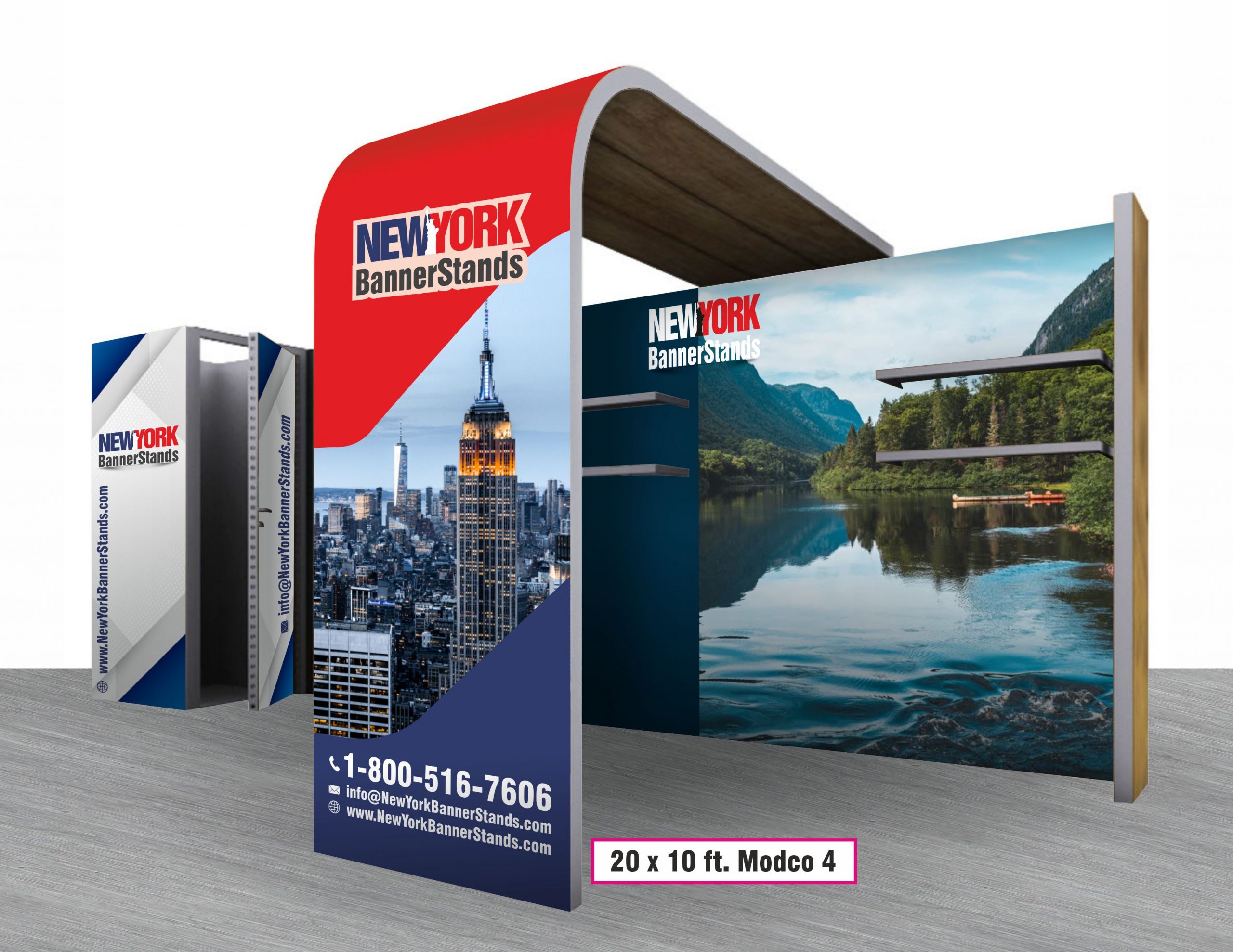 20 x 10 ft. Modco 4 - New York Banner Stands